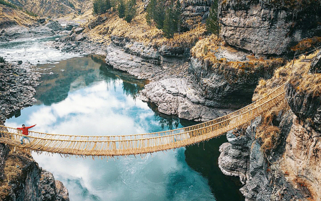 Qeswachaca Cusco | puente inca cuscco | Puente inca Machupicchu